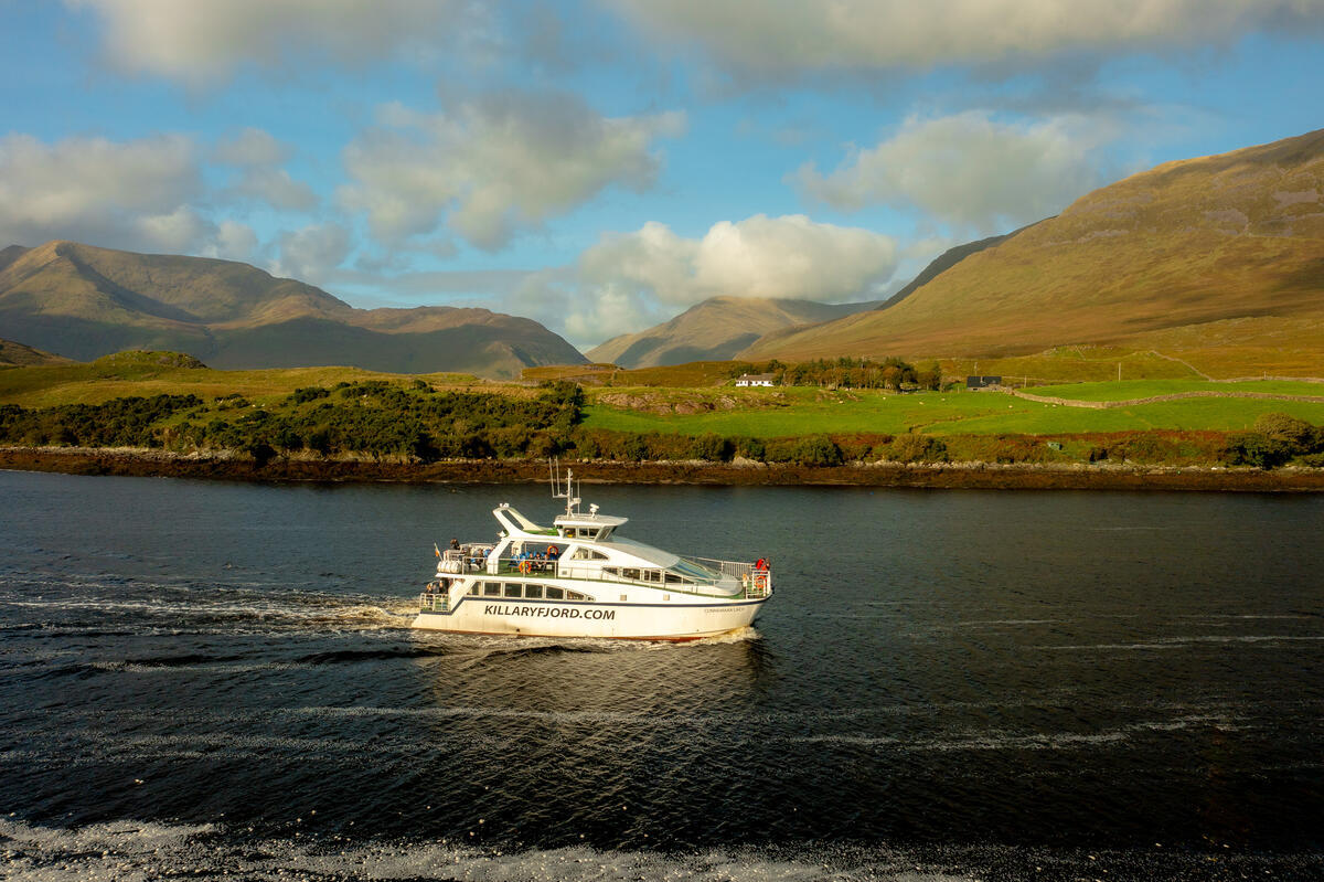 Connemara Killary Fjord boat Tour - Irish Day Tours